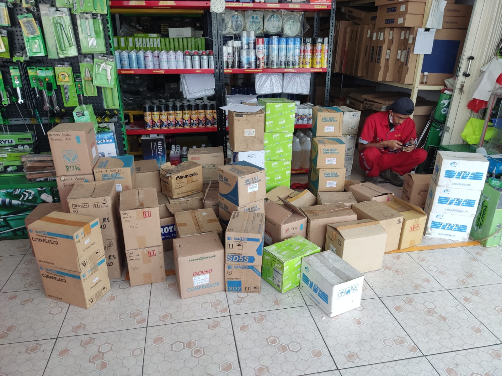 Sparepart AC Mobil Cibubur - PJA Servis & Bengkel AC Mobil