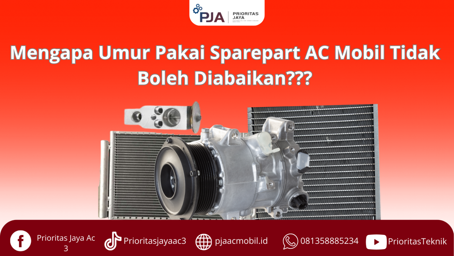 Jangan Sepelekan! Inilah Alasan Mengapa Umur Pakai Sparepart AC Mobil ...